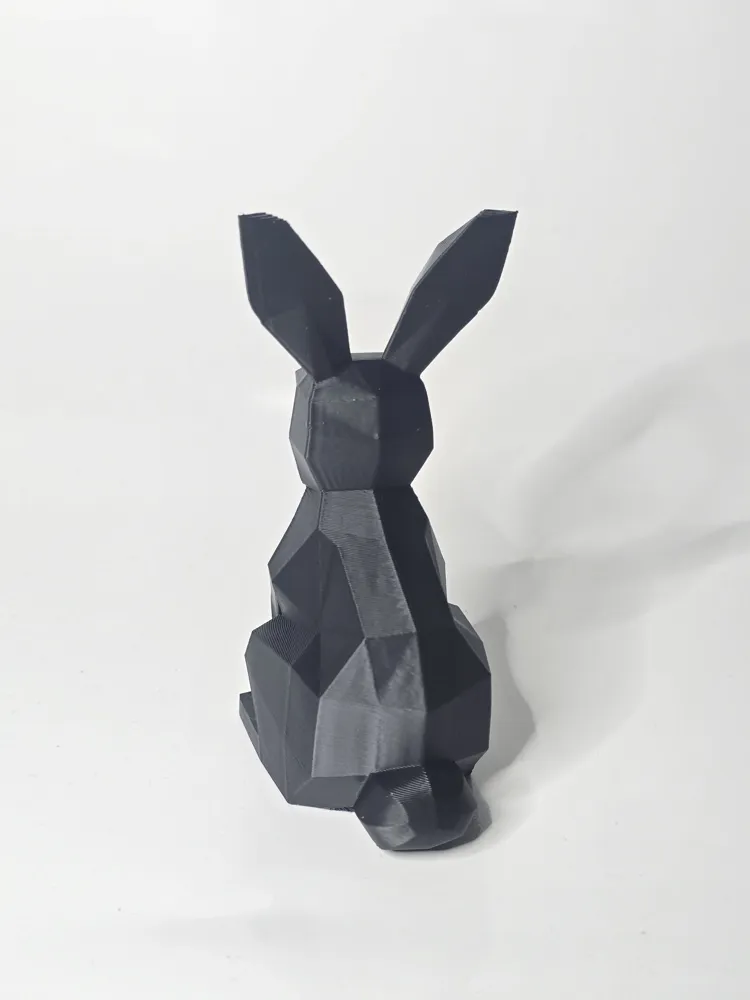 Conejo minimalista low poly - Modelo de impresión 3D gratuito - MakerWorld