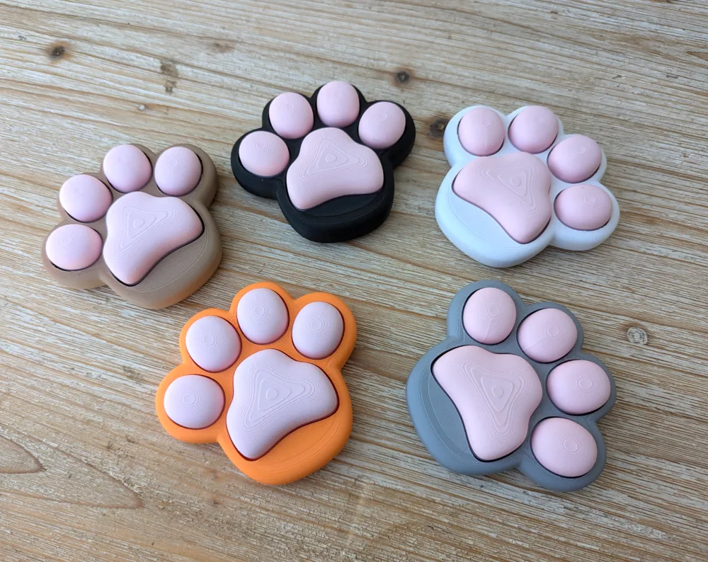 Fidget Paw by MorphNest3D MakerWorld: Download Free 3D Models