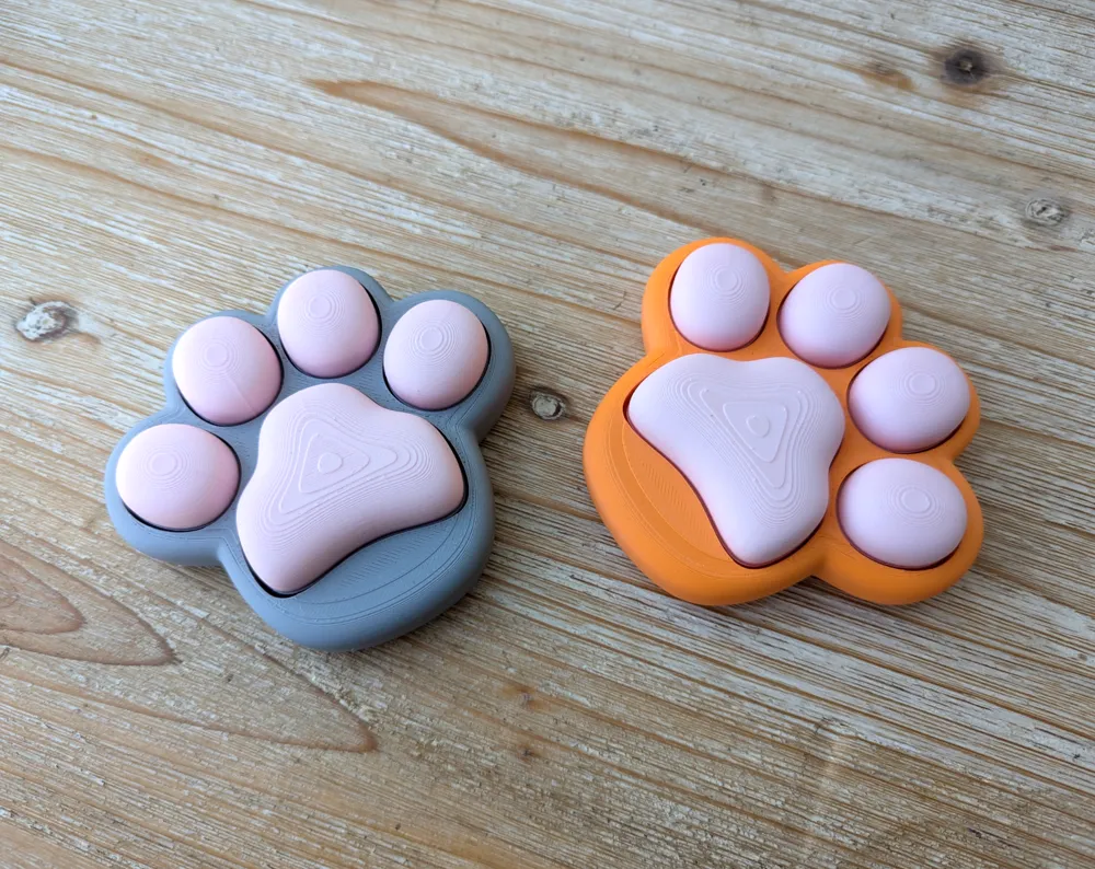 Fidget Paw by MorphNest3D MakerWorld: Download Free 3D Models