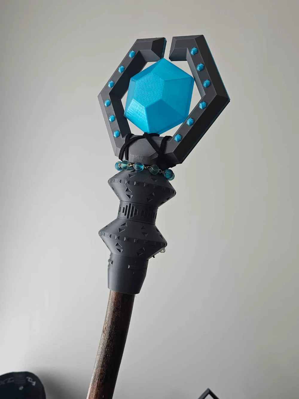 The Spire Wizard Staff Topper by Llambda MakerWorld: Download Free 3D ...