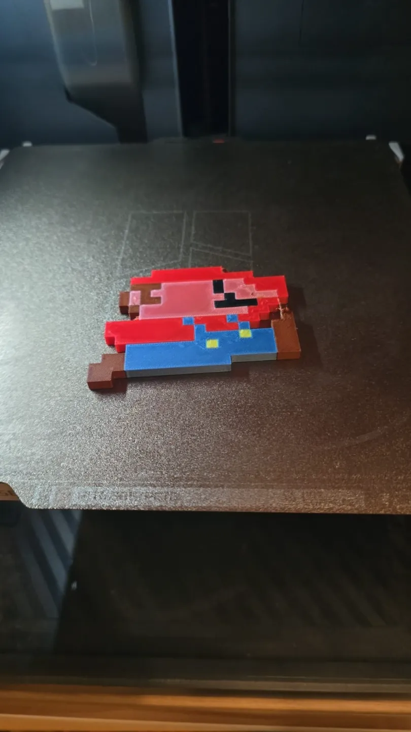 Super Mario Pixel Art by 3D_TommyK86 - MakerWorld