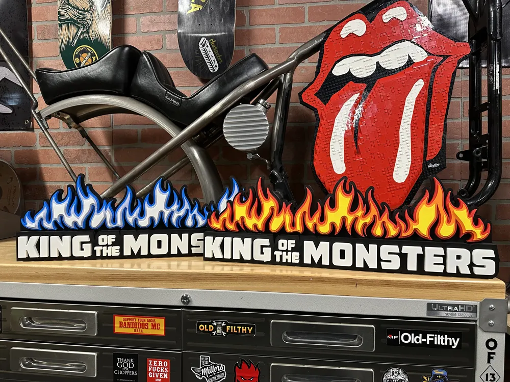 Stern Pinball: Godzilla "KOTM" Topper - Free 3D Print Model - MakerWorld