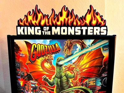 Stern Godzilla Pinball | Collection - MakerWorld: Download Free 3D Models