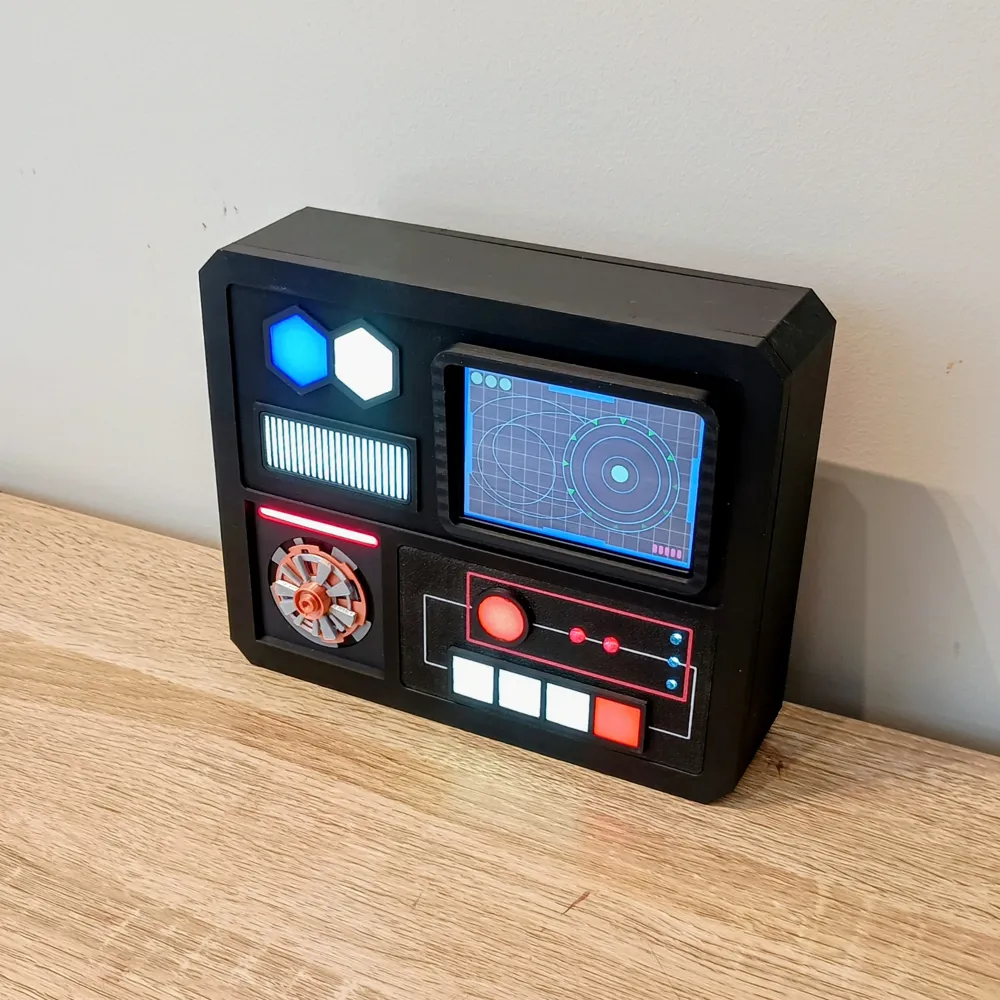 Star Wars Galactic Empire Inspired Control Panel - Free 3D Print Model ...