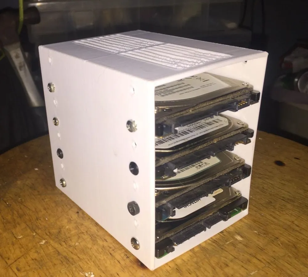 2.5 hard drive desk case holds up to 8 2.5 hdd by capthowdy126 ...