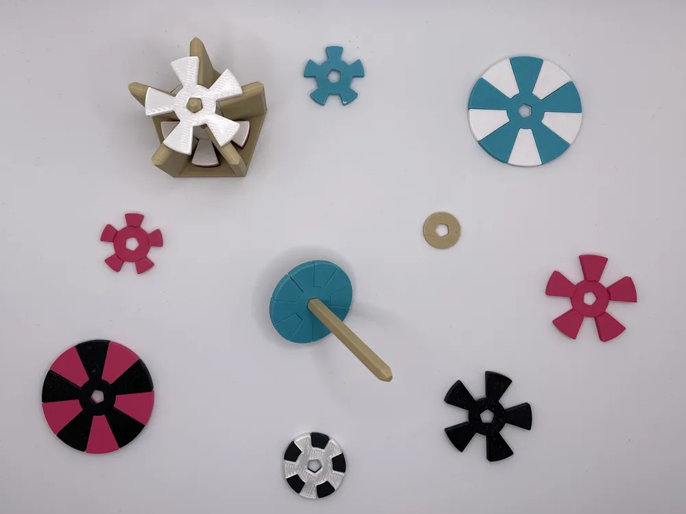 彩虹混色创意上衣 - 免费 3D 打印模型 - MakerWorld