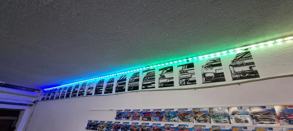 12mm LED Strip Wall mount by R.Werner Print - MakerWorld