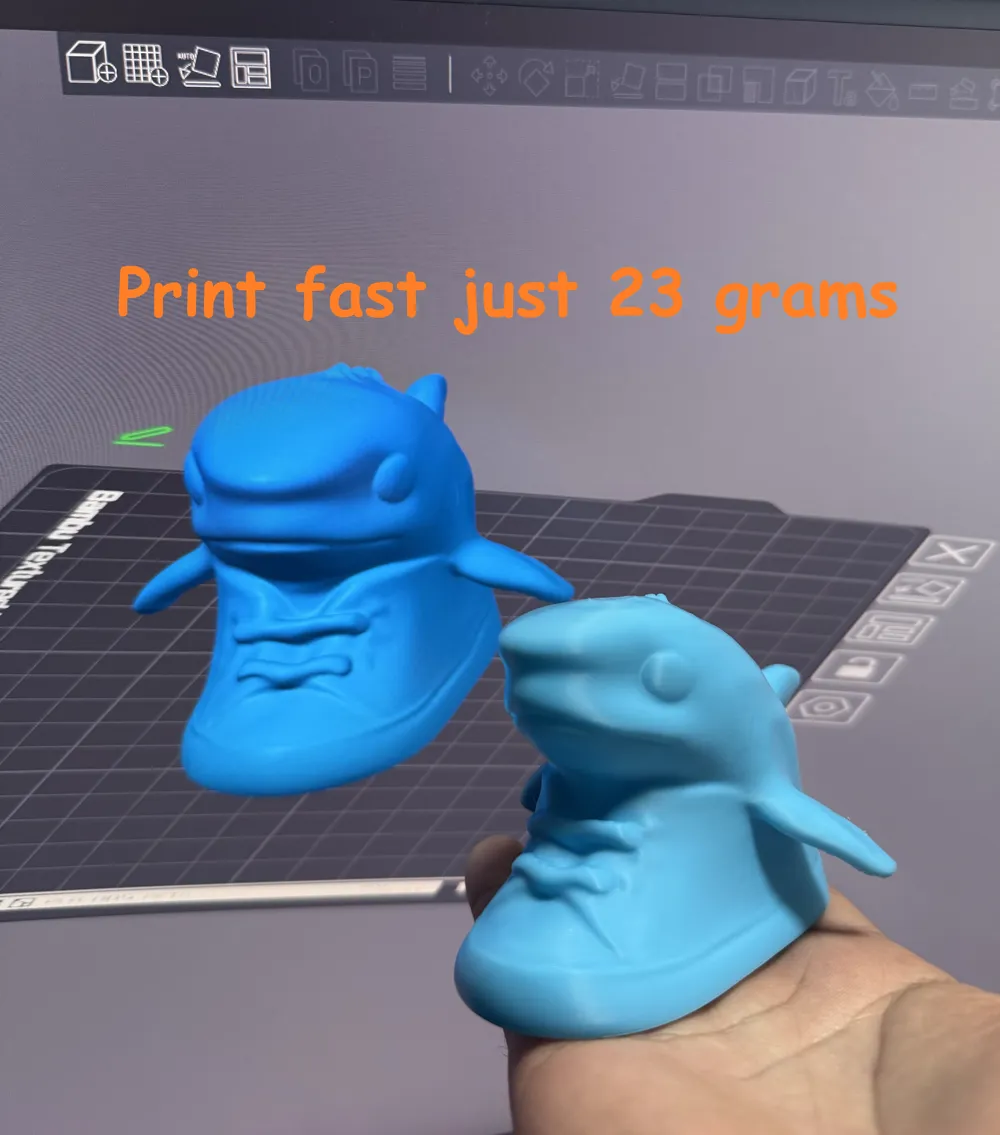 Baby Tralalero Tralala by AdamBlankMakerWorld: Download Free 3D Models