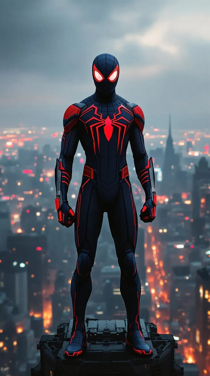 miles morales full body - Free 3D Print Model - MakerWorld
