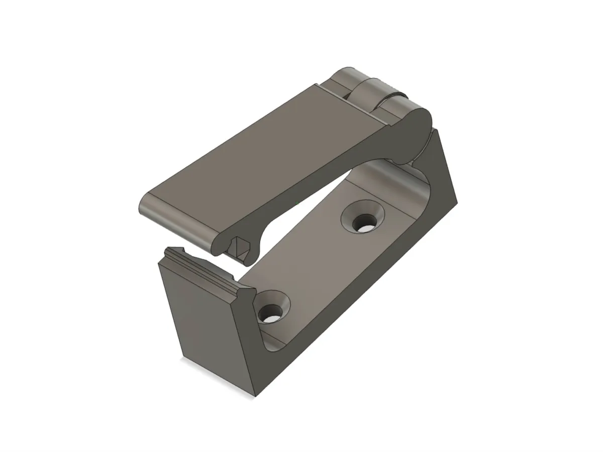 Parametric Under Desk Cable Clip (Default 15mm) by plugowski MakerWorld: Download Free 3D Models