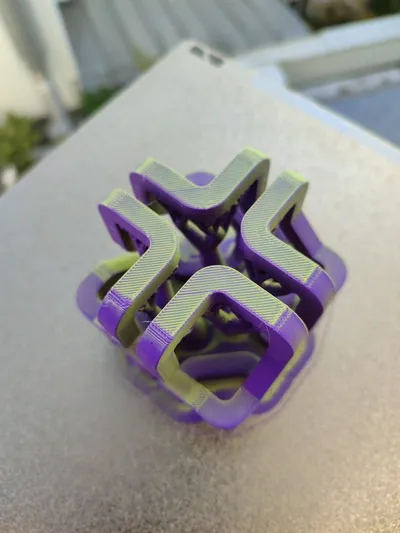 Mobius Cube (remix) Remixed by v.denegin - MakerWorld