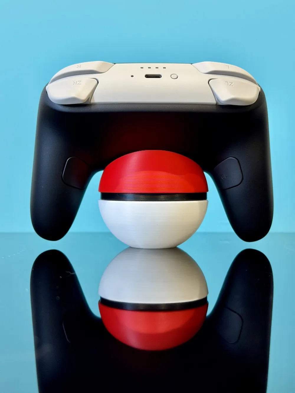 Nintendo Switch 2 Poke Ball Pro Controller stand - Free 3D Print Model ...