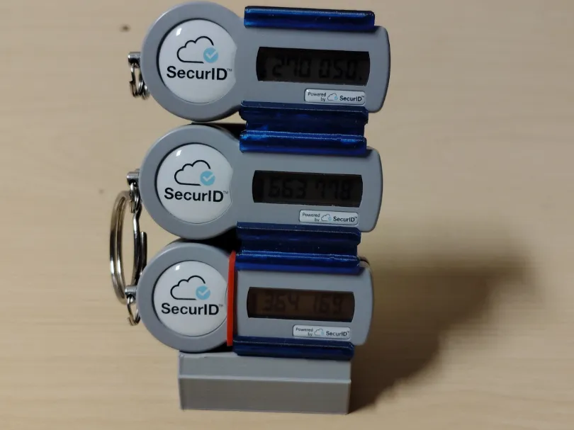 RSA token holders and stand Remixed by 4beemaster - MakerWorld