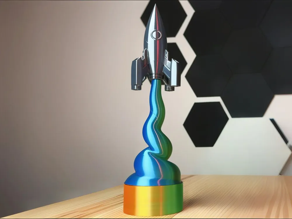 Ascension Spiral - Kinetic Effect - Free 3D Print Model - MakerWorld