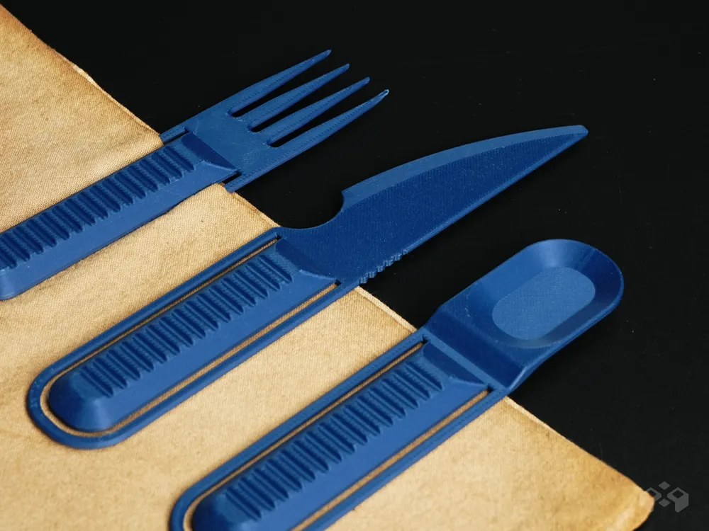 Clip-on Hiking Utensil set - Free 3D Print Model - MakerWorld