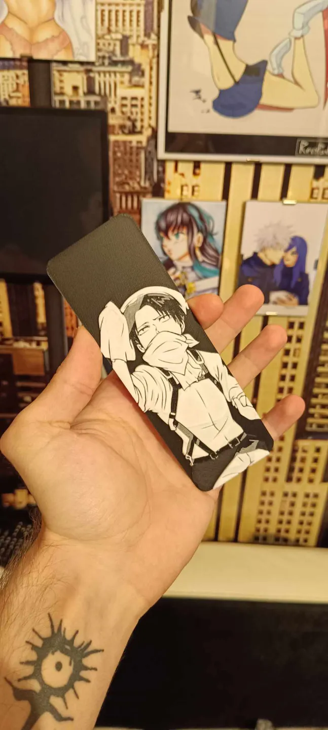 Levi Bookmark Hueforge by 3DPrintica - MakerWorld