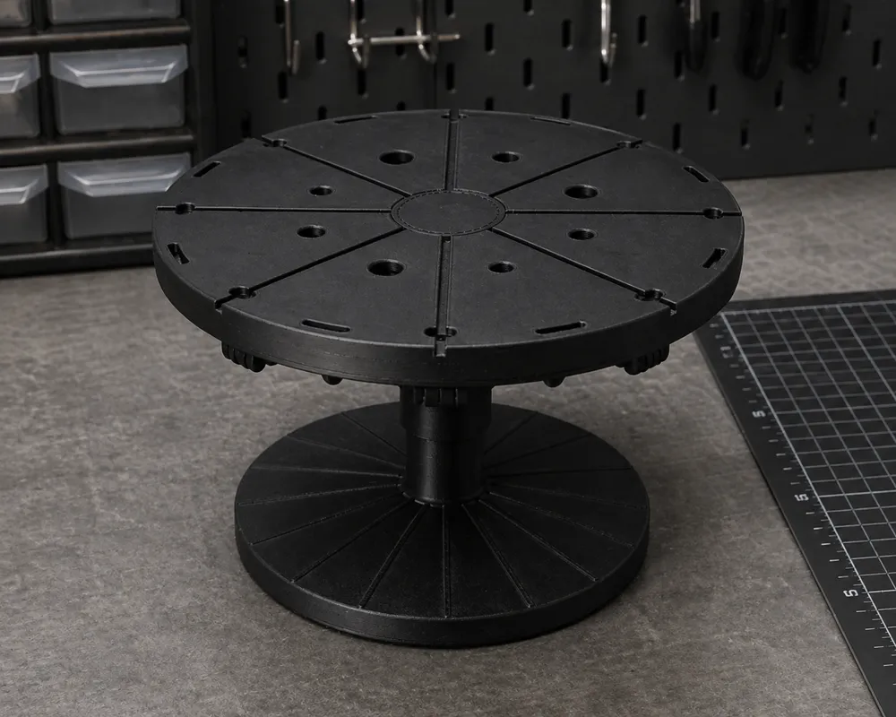 Rotating Painting Stand with Bearing - Free 3D Print Model - MakerWorld