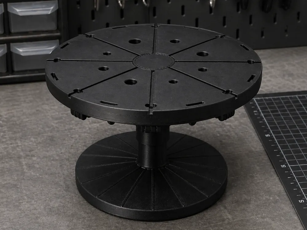 Rotating Painting Stand with Bearing - Free 3D Print Model - MakerWorld