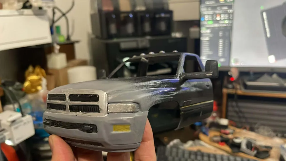 single cab 2001 ram 2nd gen - Free 3D Print Model - MakerWorld