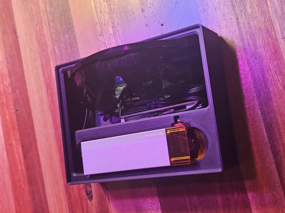 Genmitsu Cubiko Laser Module Gridfinity Bin - Free 3D Print Model ...