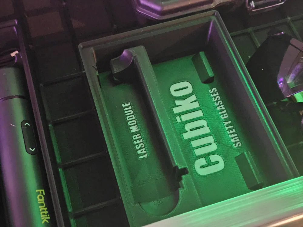 Genmitsu Cubiko Laser Module Gridfinity Bin by MeatPoses MakerWorld: Download Free 3D Models