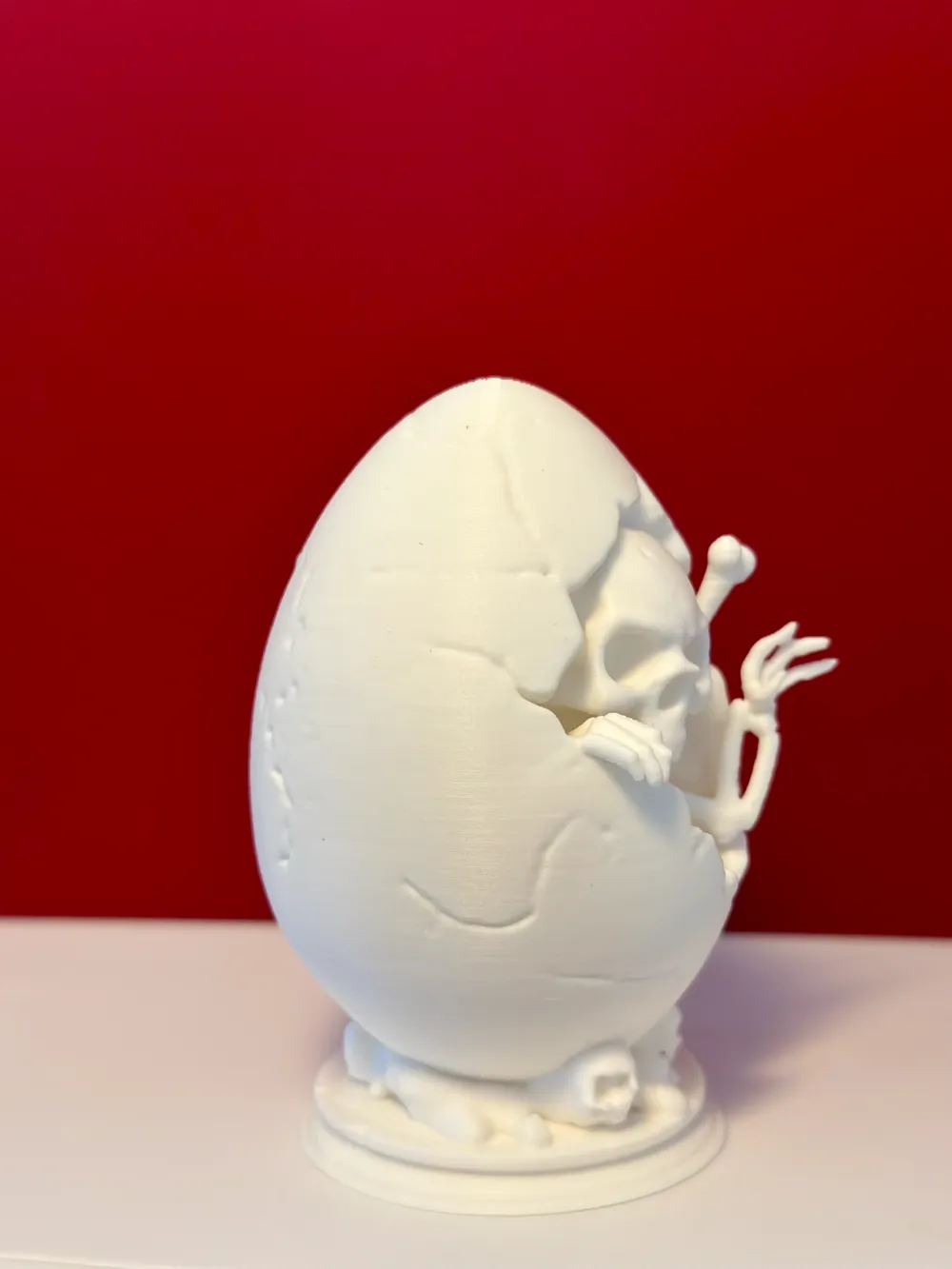 Skeleton Egg by tux3105 - MakerWorld