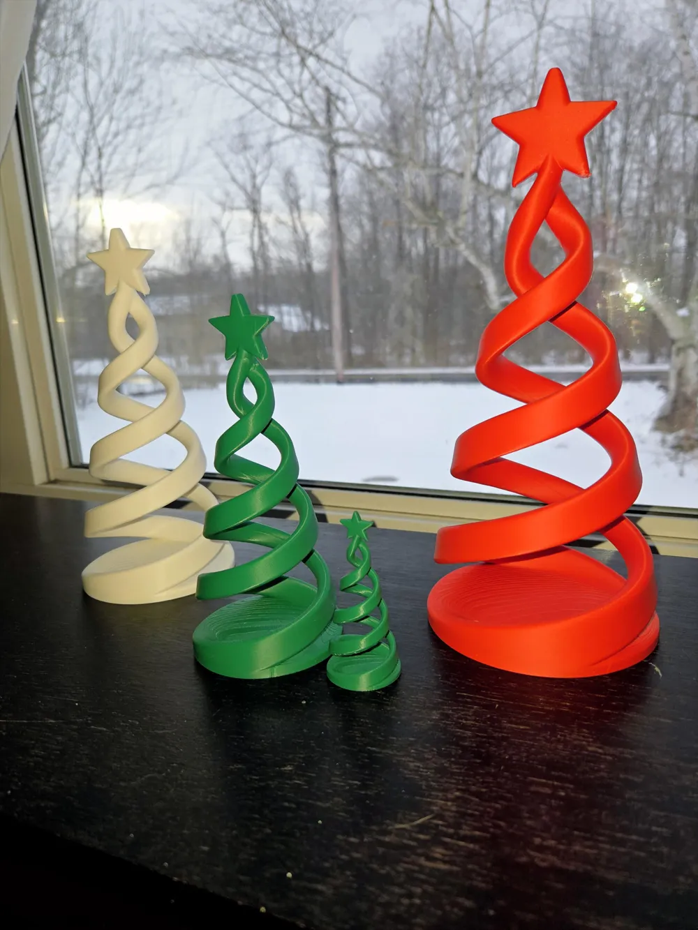 Helix Christmas Tree - Free 3D Print Model - MakerWorld