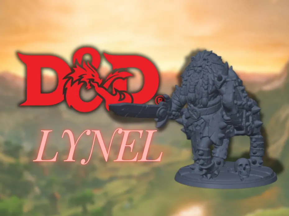 Lynel DND Miniature Remixed by JKS 3D MakerWorld: Download Free 3D Models