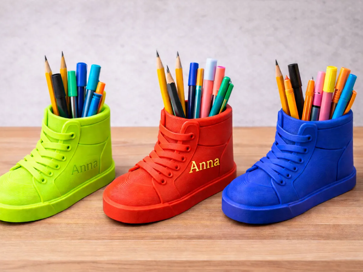 Sneaker Pen Box - Free 3D Print Model - MakerWorld