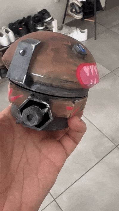 Jinx Grenade (Arcane season 2) by PEL3D - MakerWorld