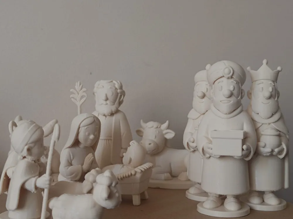 Nativity Scene by DieMolizq MakerWorld: Download Free 3D Models