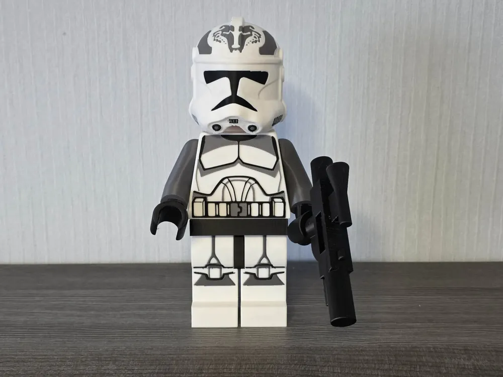 Clone Trooper Phase 2 - 104th Wolf Pack * 500% - Free 3D Print Model ...