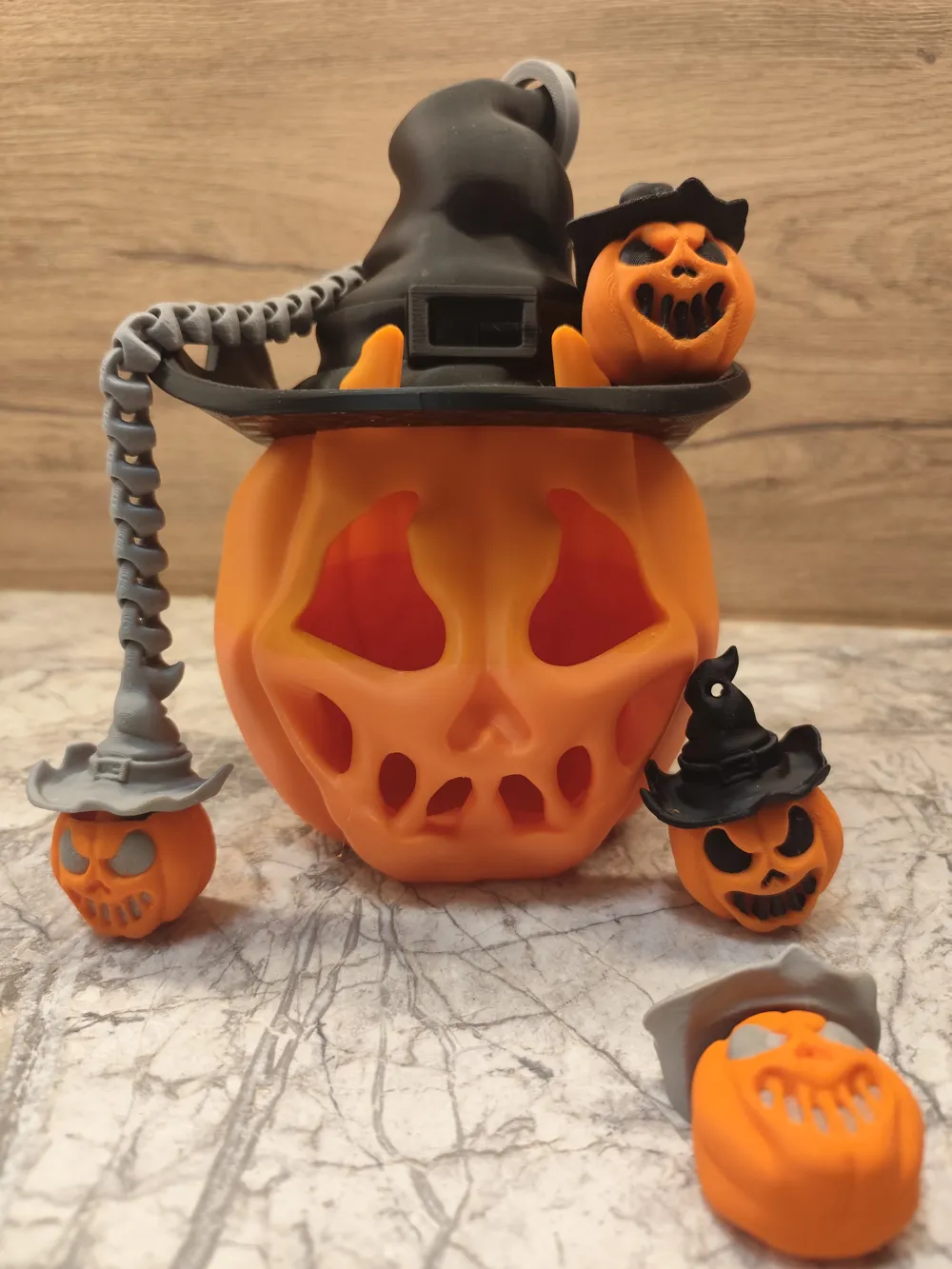 Pumpkin Fidget Halloween by Wisniadruk3D MakerWorld: Download Free 3D ...