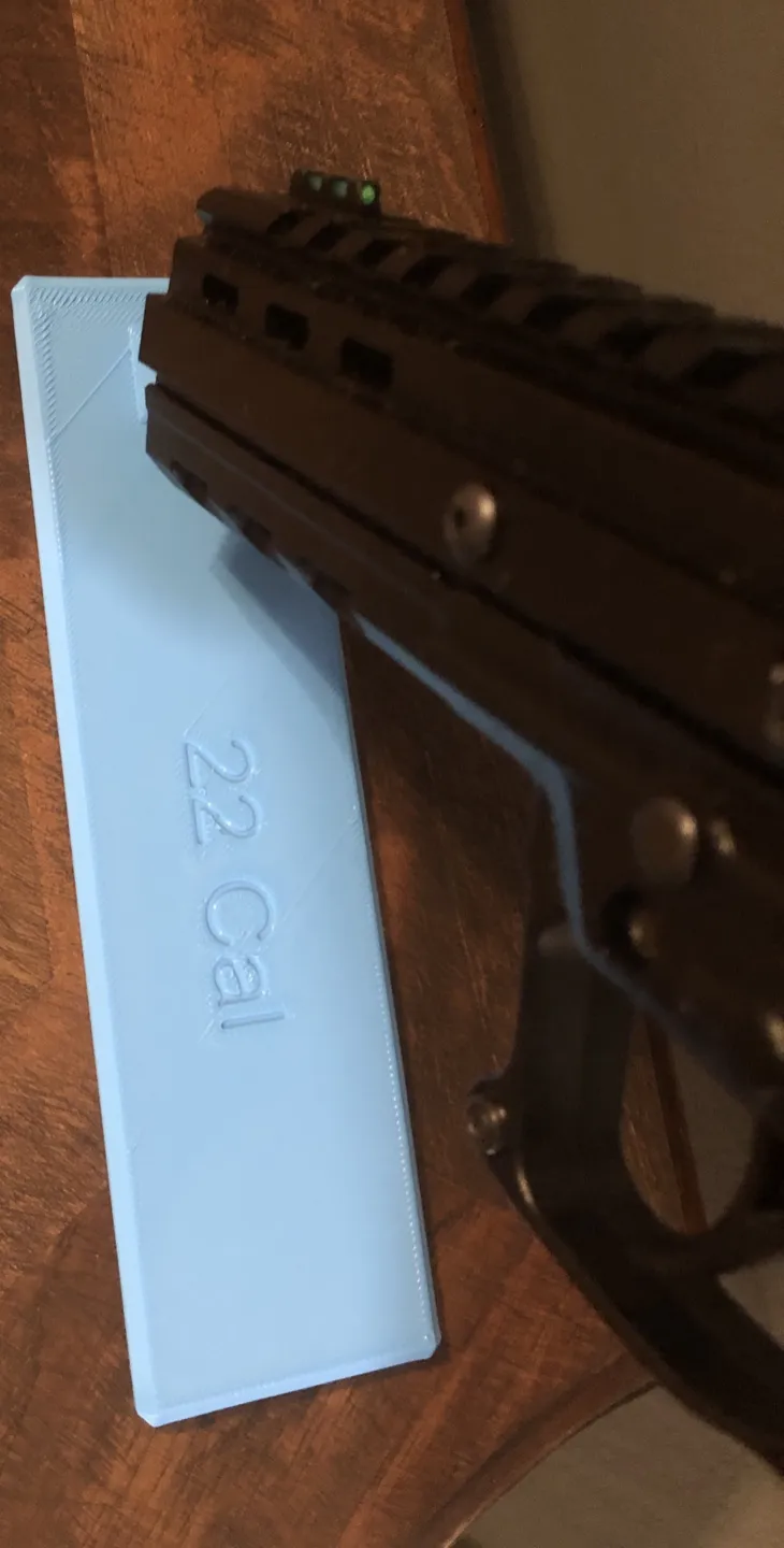 22Cal Pistol Stand by Naughty Engineer - MakerWorld