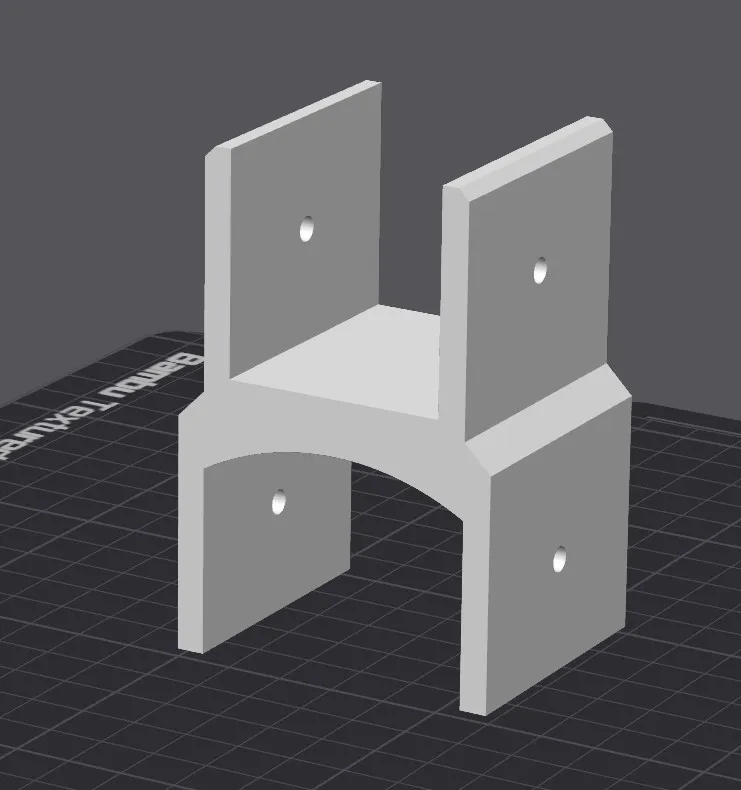 Connector Concrete Board + Wooden Batten 60x40 /Spacer - Free 3D Print ...