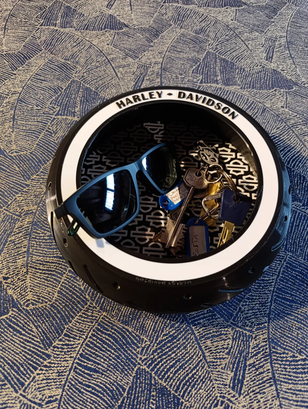 HARLEY DAVIDSON CATCHALL TRAY TYRE by G3D Lab MakerWorld: Download Free 3D Models