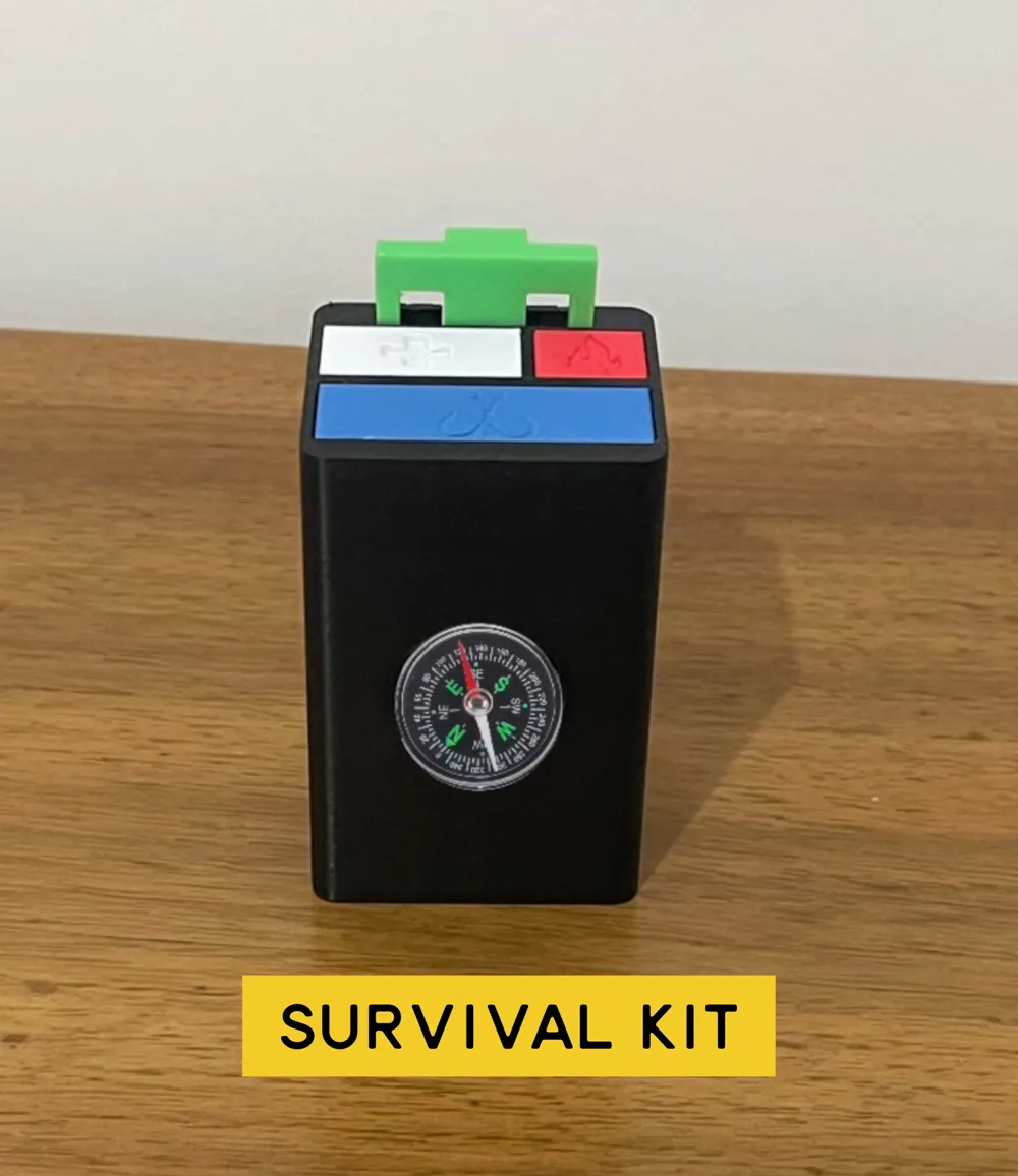 Survival kit - 5 in 1 by 3D Printer Lab MakerWorld: Download Free 3D Models