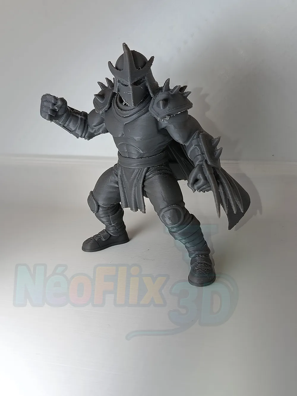 Shredder Tortues Ninja figurine - Free 3D Print Model - MakerWorld