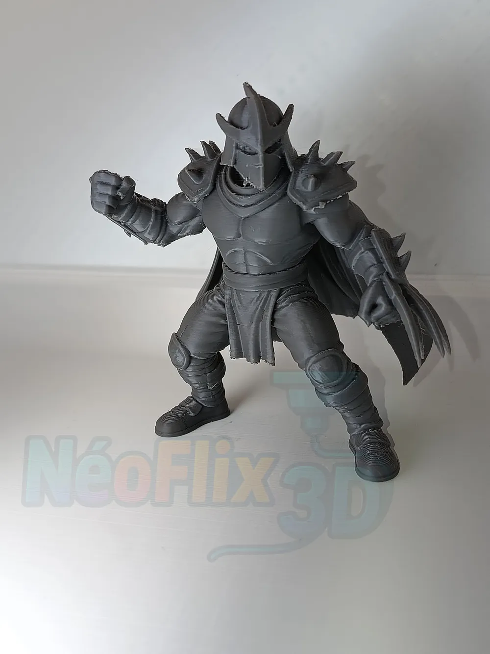 Shredder Tortues Ninja figurine - Free 3D Print Model - MakerWorld