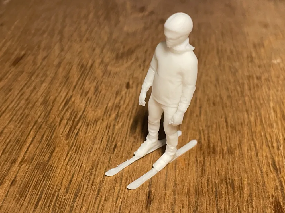 Small Skier - Free 3D Print Model - MakerWorld