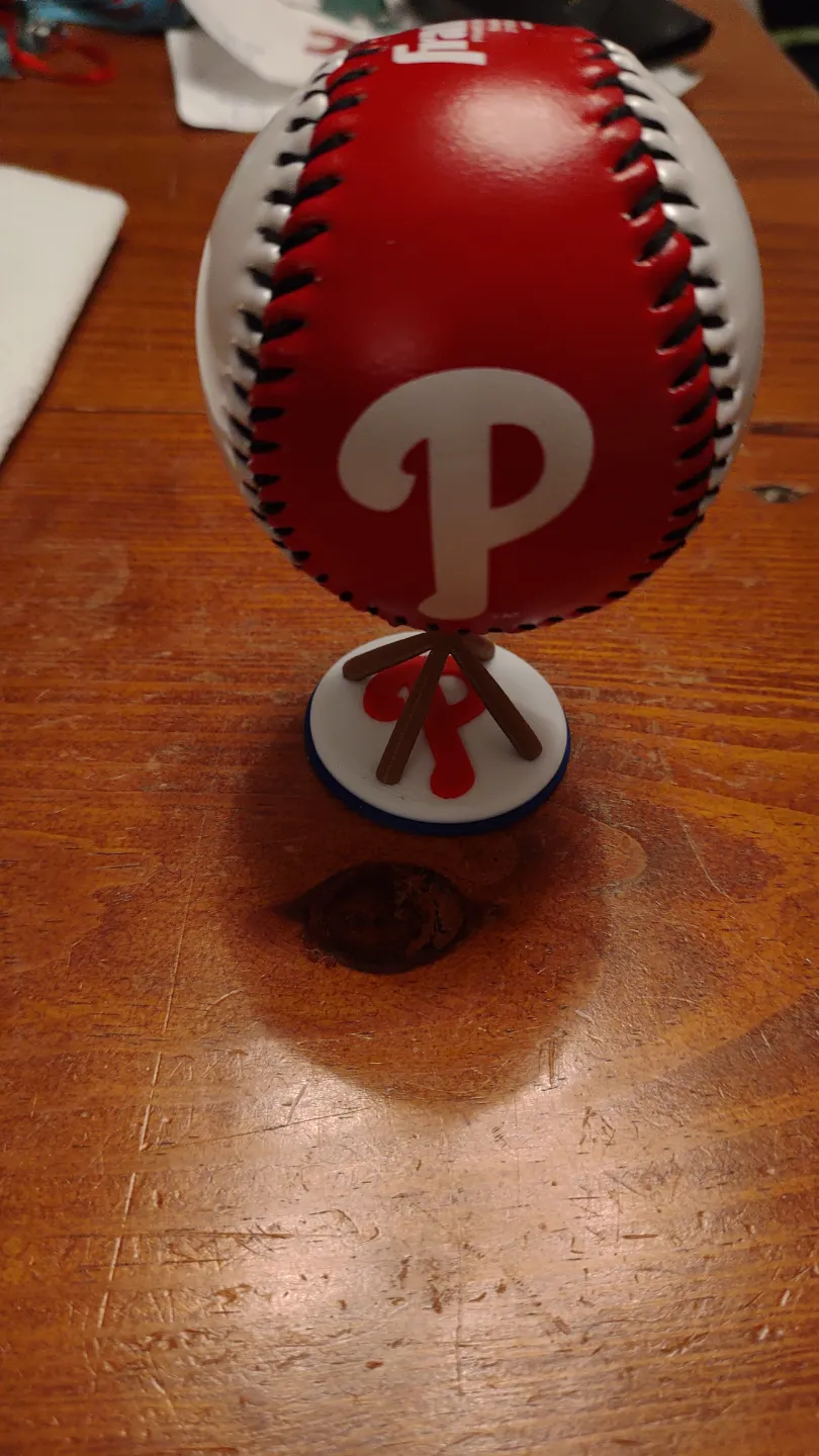 Philadelphia Phillies Baseball Ball Holder by vsheehan MakerWorld ...