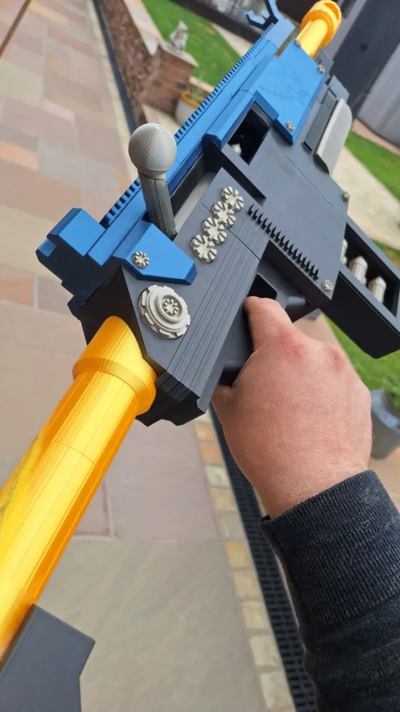 Battlemace 40M Bolt Action Bolter Human Size Prop by ISEEGHOSTS ...