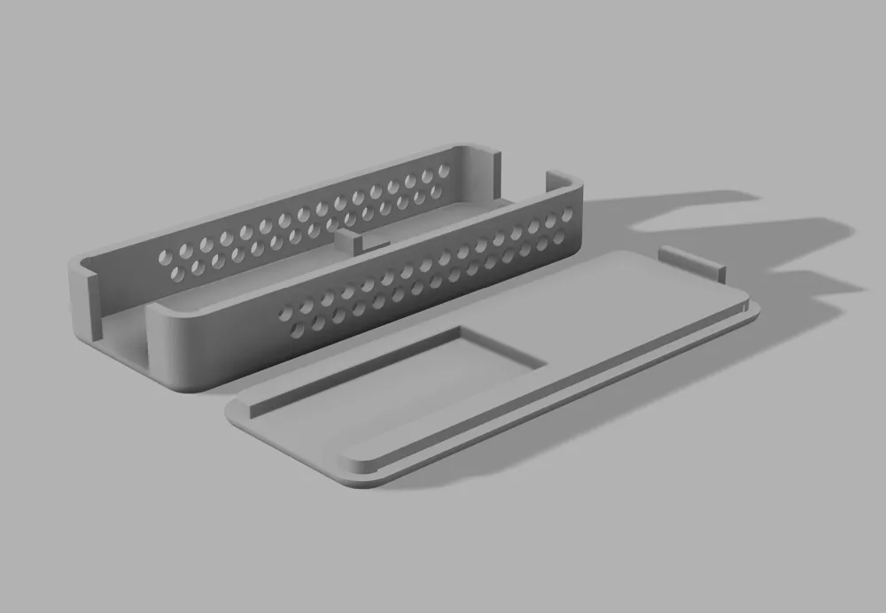 Extended Enclosure Box for ESP32-C3 Super Mini Remixed by ...