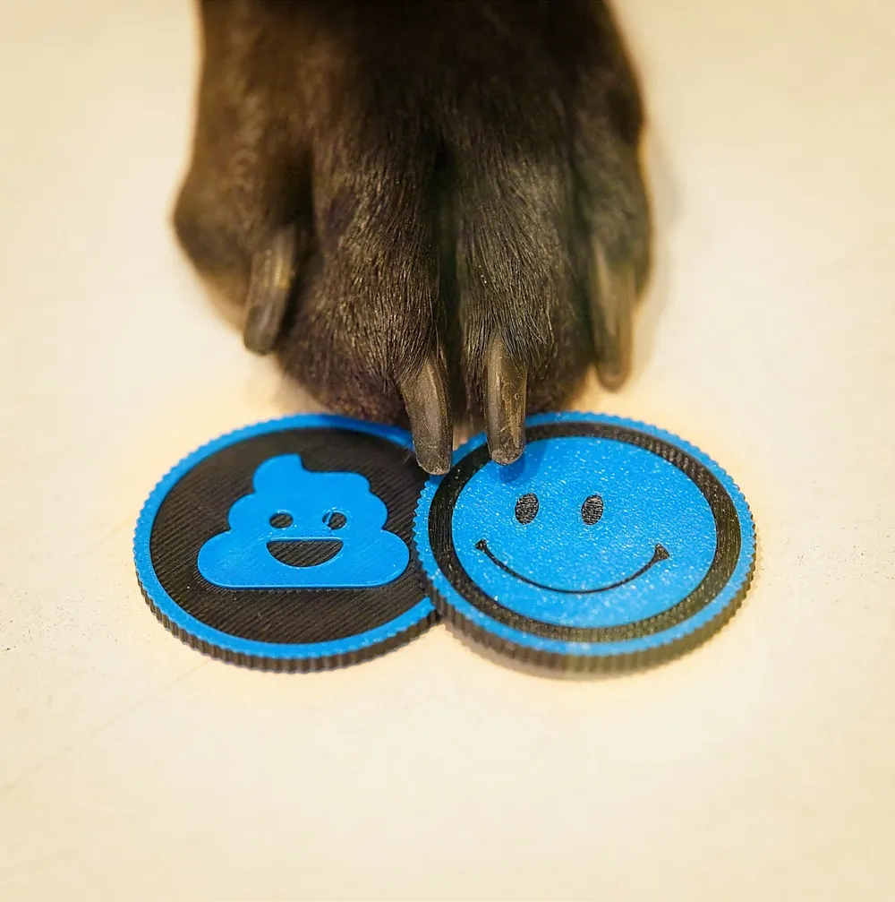 Smiley/poop coin by SirPrintAlot - MakerWorld