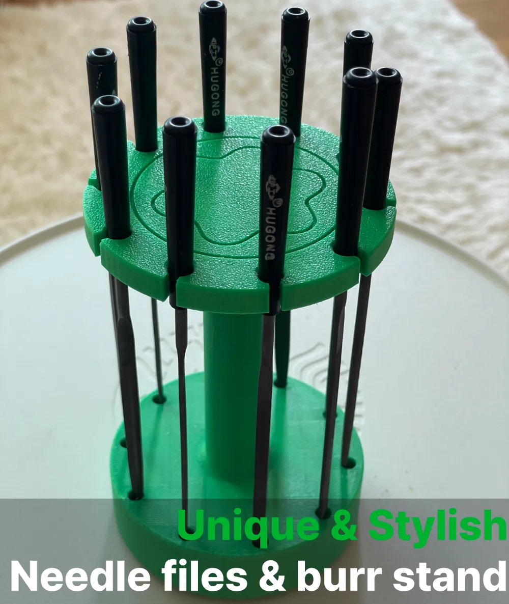 Needle Burr & File Stand by Master of Moon & wind - MakerWorld