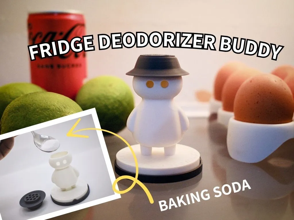 Fridge deodorizer buddy - Free 3D Print Model - MakerWorld