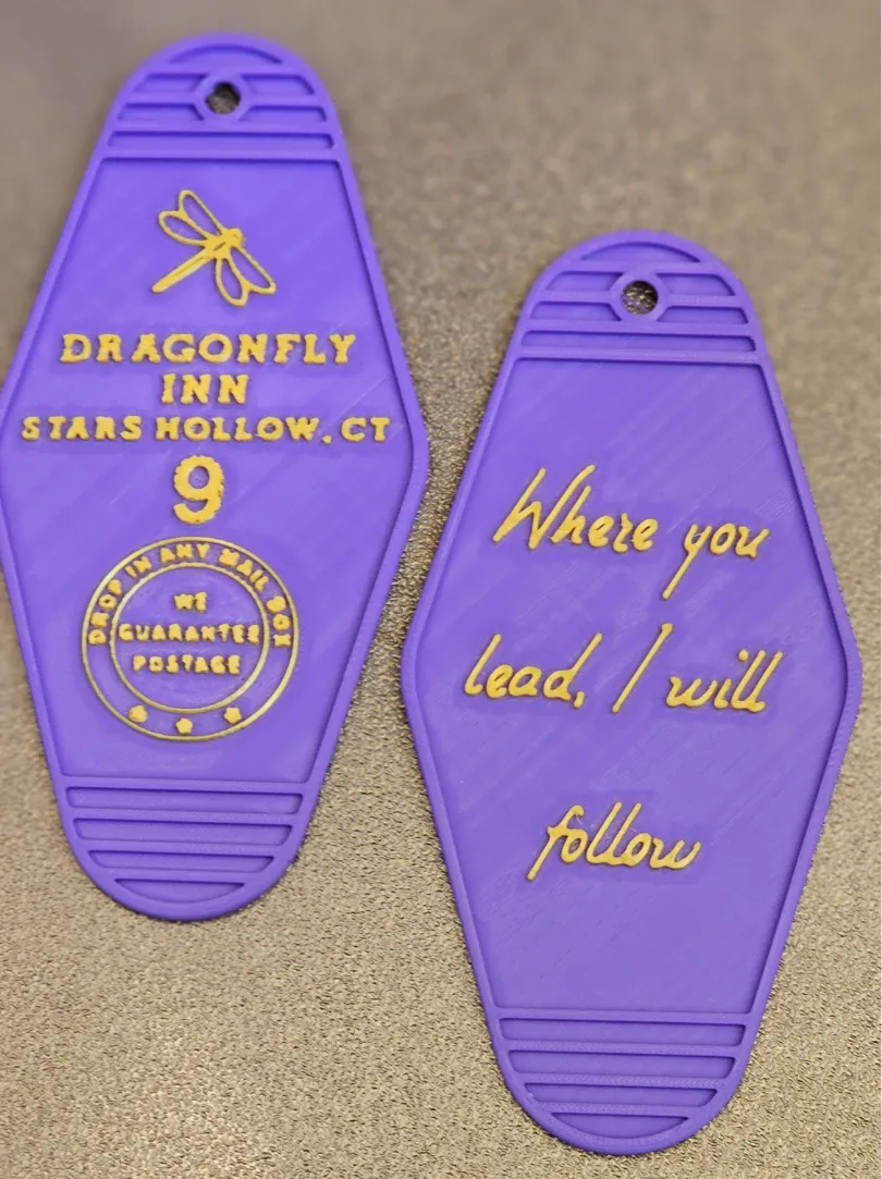 Dragonfly Inn Motel Key (Gilmore Girls) Remixed by user_11176037 ...