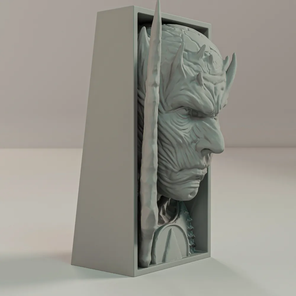 Night King Book Nook and Wall Mount - Free 3D Print Model - MakerWorld