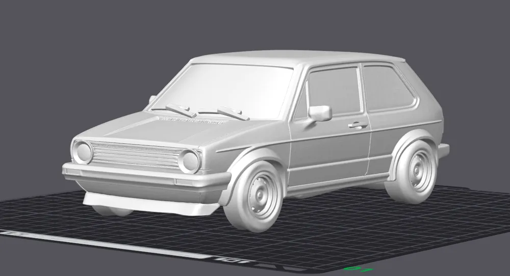 Volkswagen Golf MK1 3d Model Car by CarLover MakerWorld: Download Free ...
