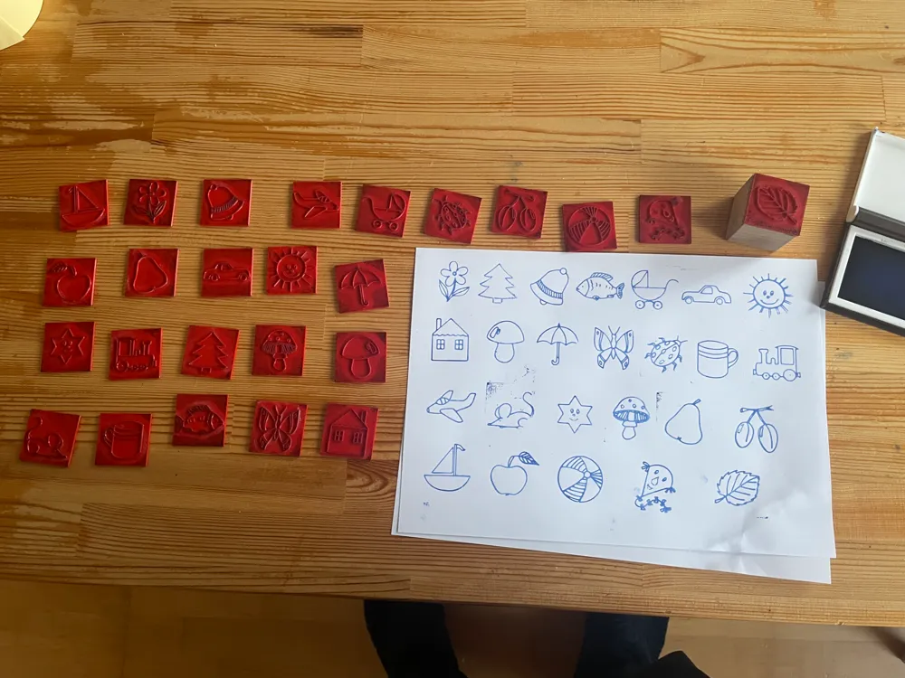 Stamps for children - Free 3D Print Model - MakerWorld